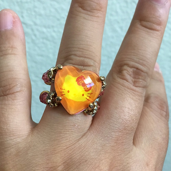 Sanrio | Jewelry | 6 Sanrio Hello Kitty Ring | Poshmark